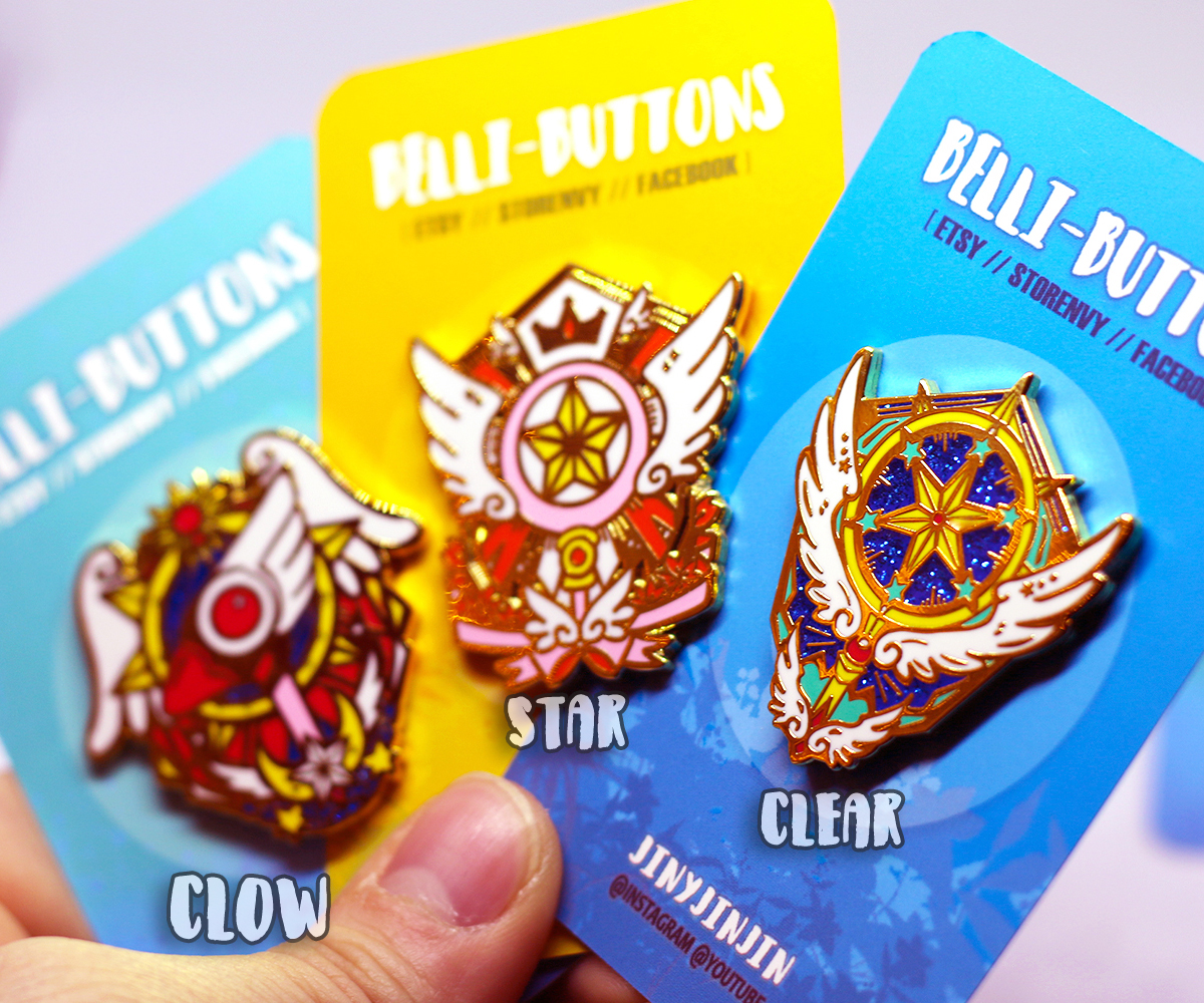 CCS enamel Pin set (3) - Eventeny