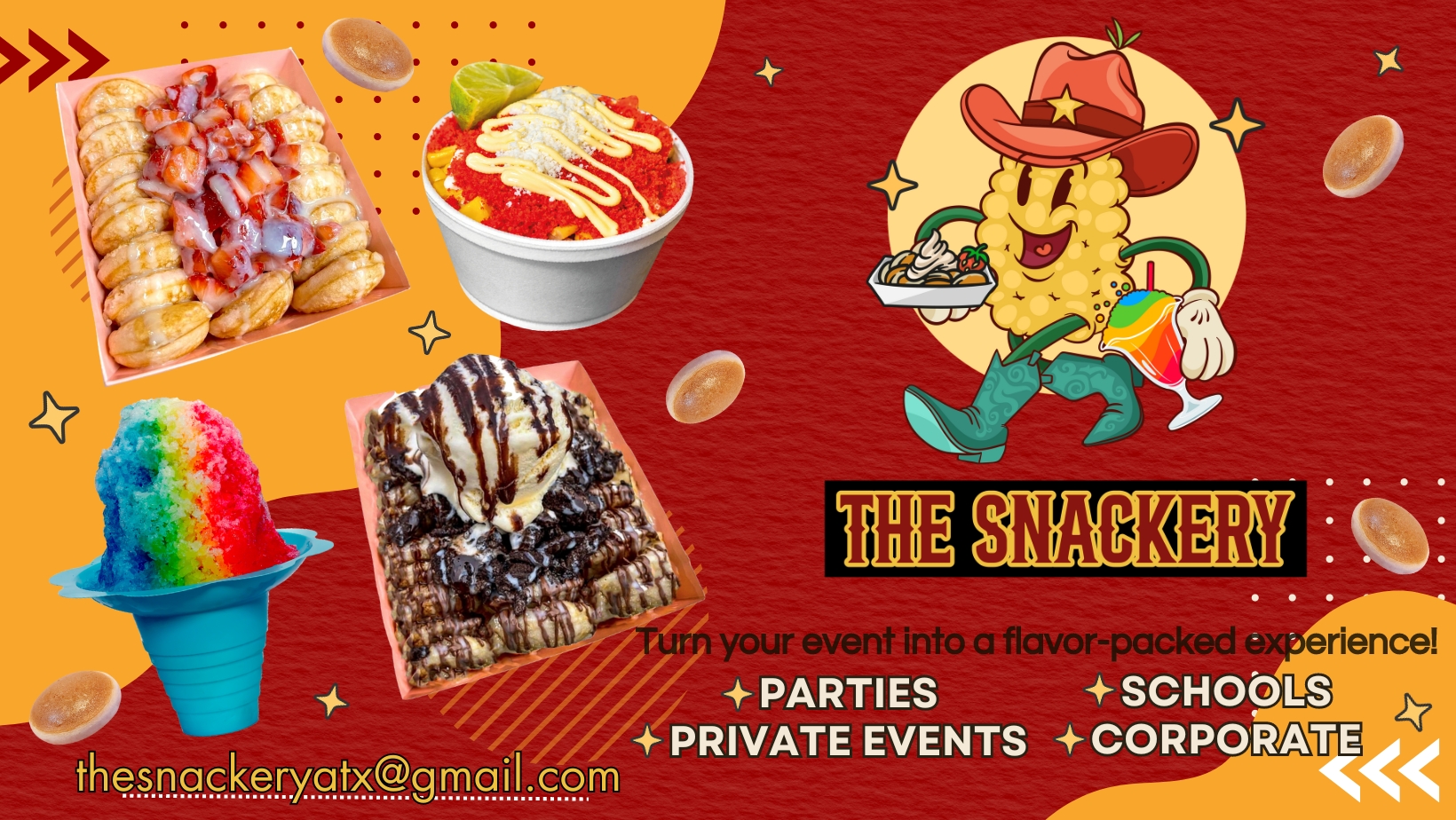 The Snackery - ALVIN - Texas - United States - Oscar Diaz - Eventeny
